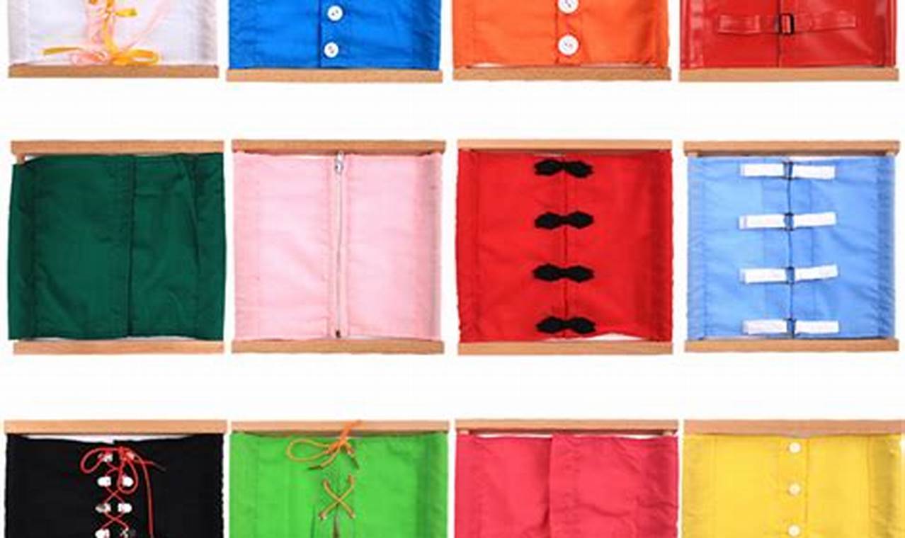 Montessori Dressing Frames: A Guide for Parents