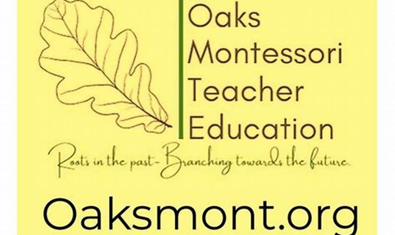 Become an Oaks Montessori Teacher: Guide